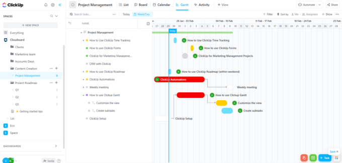 How to Use the ClickUp Gantt Chart Feature in 2023: ClickUp Gantt Charts Explained – StorageNewsBox
